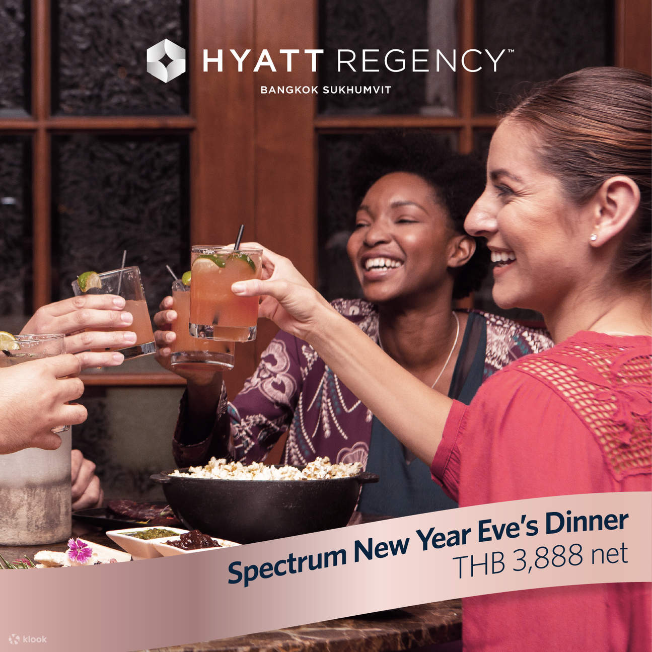 Spectrum New Year's Eve Dinner in Hyatt Regency Bangkok Sukhumvit - Klook
