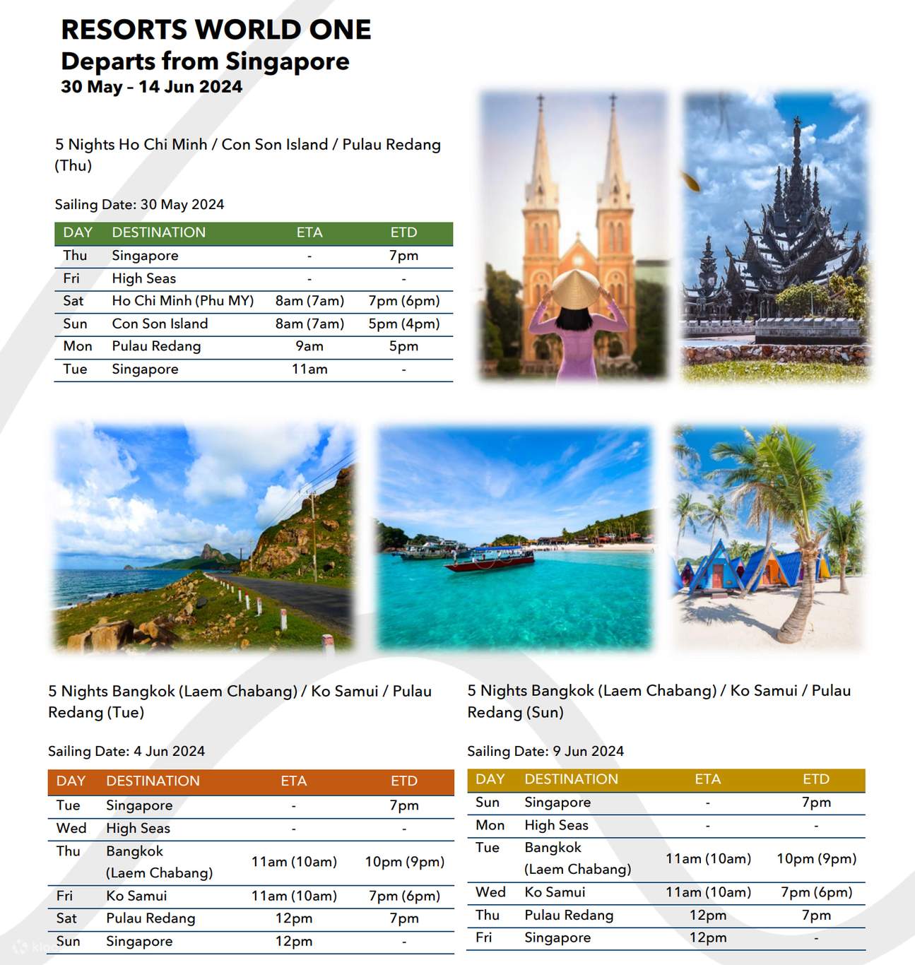 Pelayaran SEA Resorts World One 5 Hari untuk Jakarta - Klook Indonesia