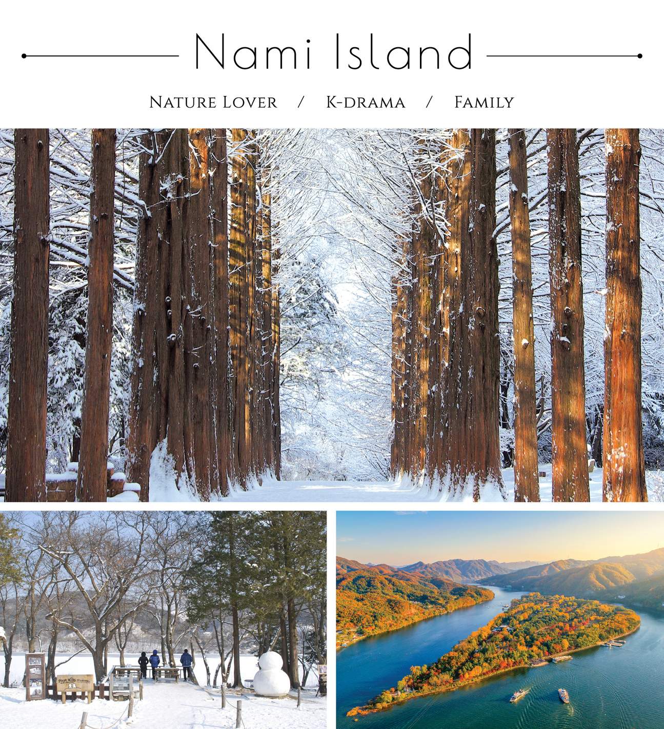 Pulau Nami, Petite France dan Garden of Morning Calm Day Trip - Klook ...