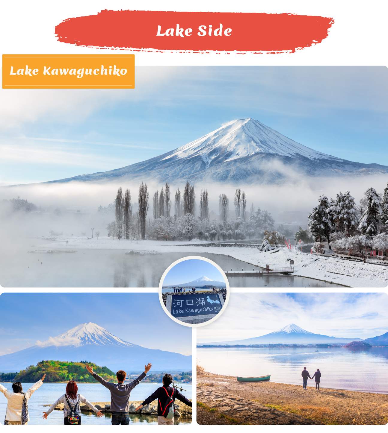 [Mt. Fuji & Hakone] Fujisan Yumeno Ohashi, Owakudani, Oshino Hakkai ...