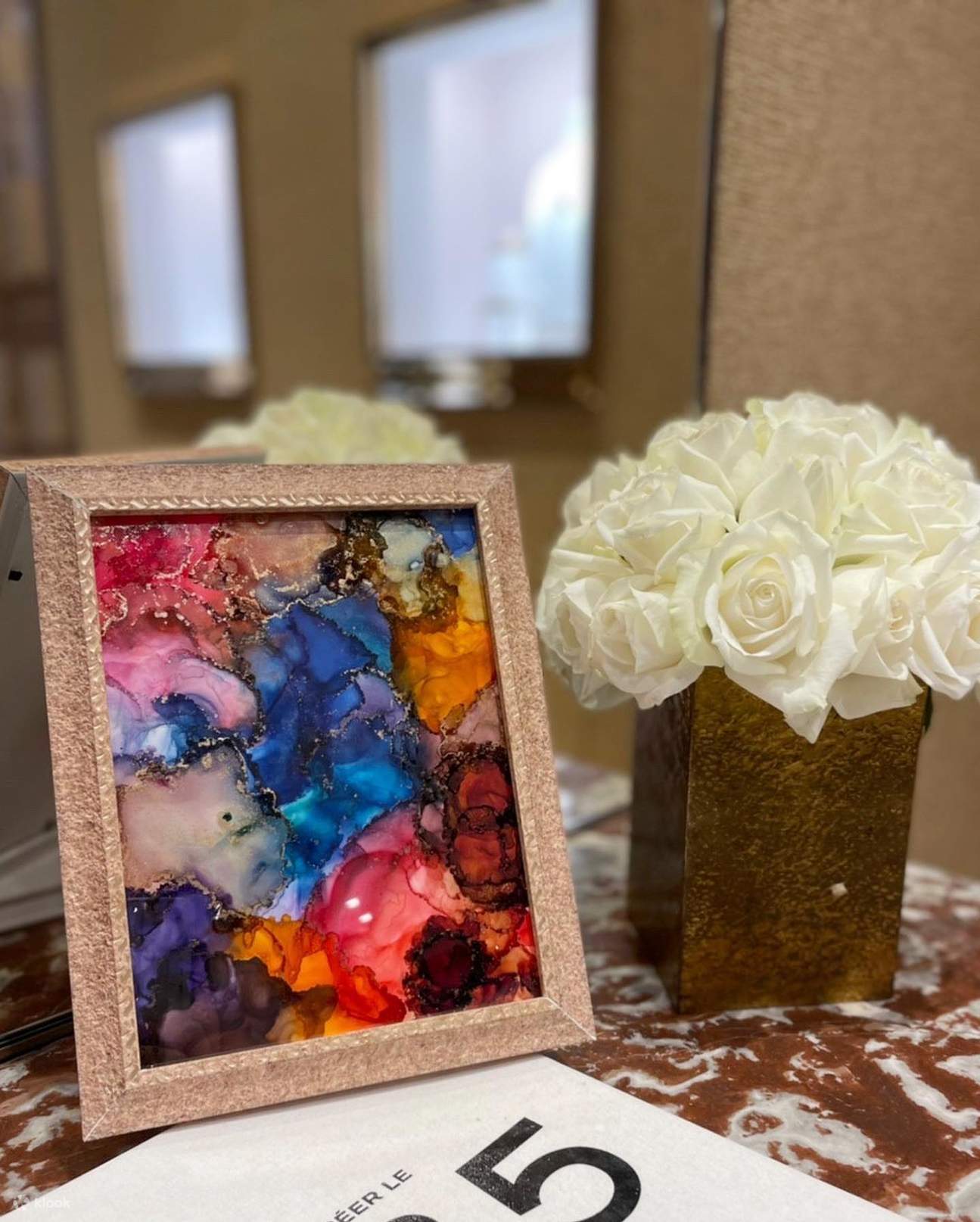 Kaohsiung｜One Two Chi studio｜Fluid Bear, Alcohol Ink Painting, and ...