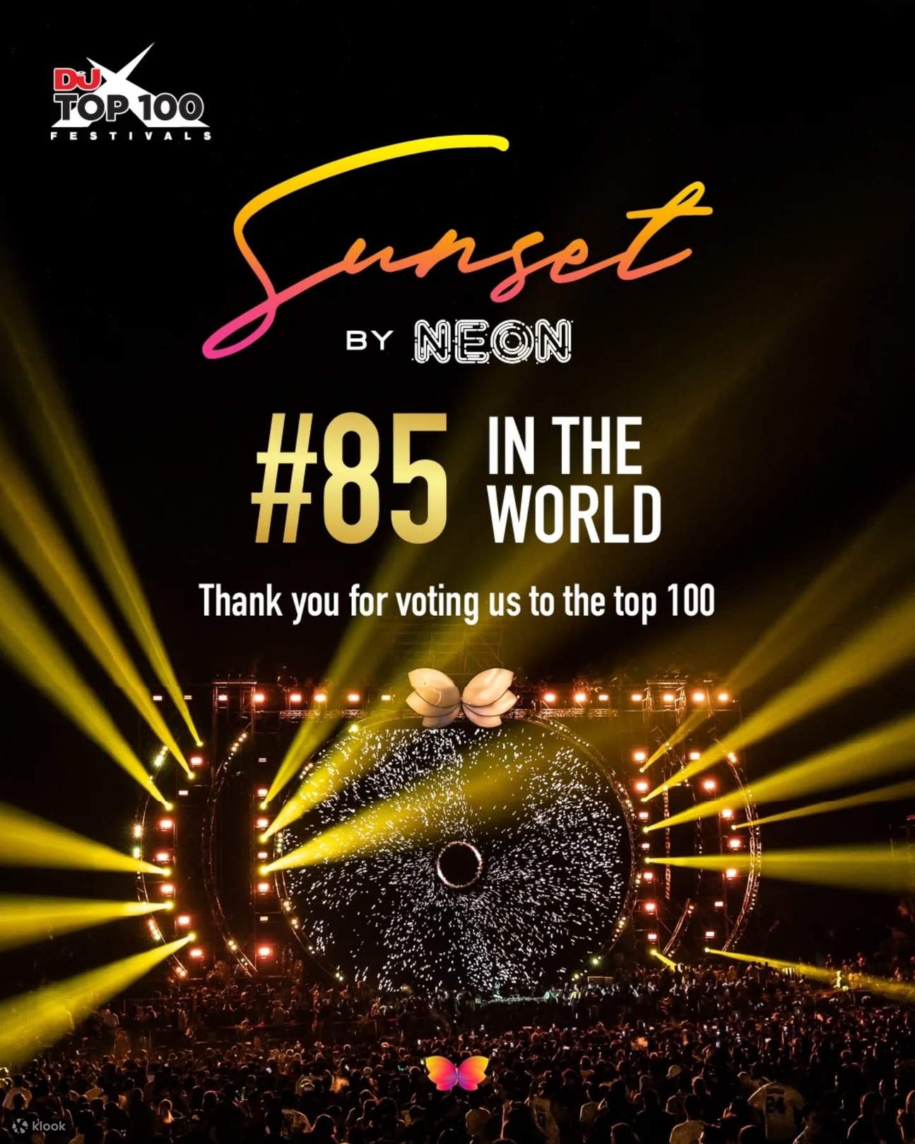 Sunset by NEON 2025 - Klook