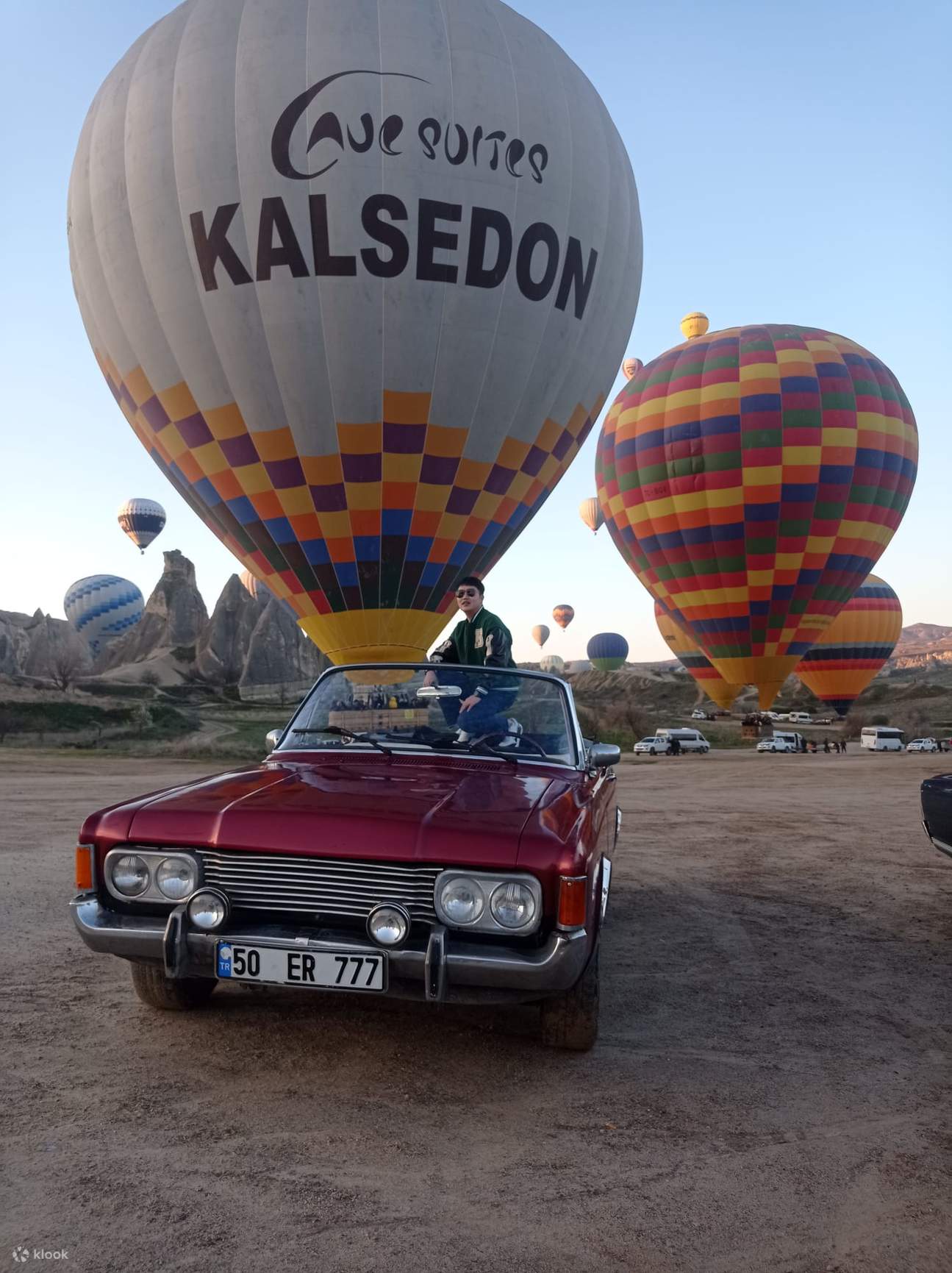 Classic Car and Balloon Chasing in Cappadocia - Klook India