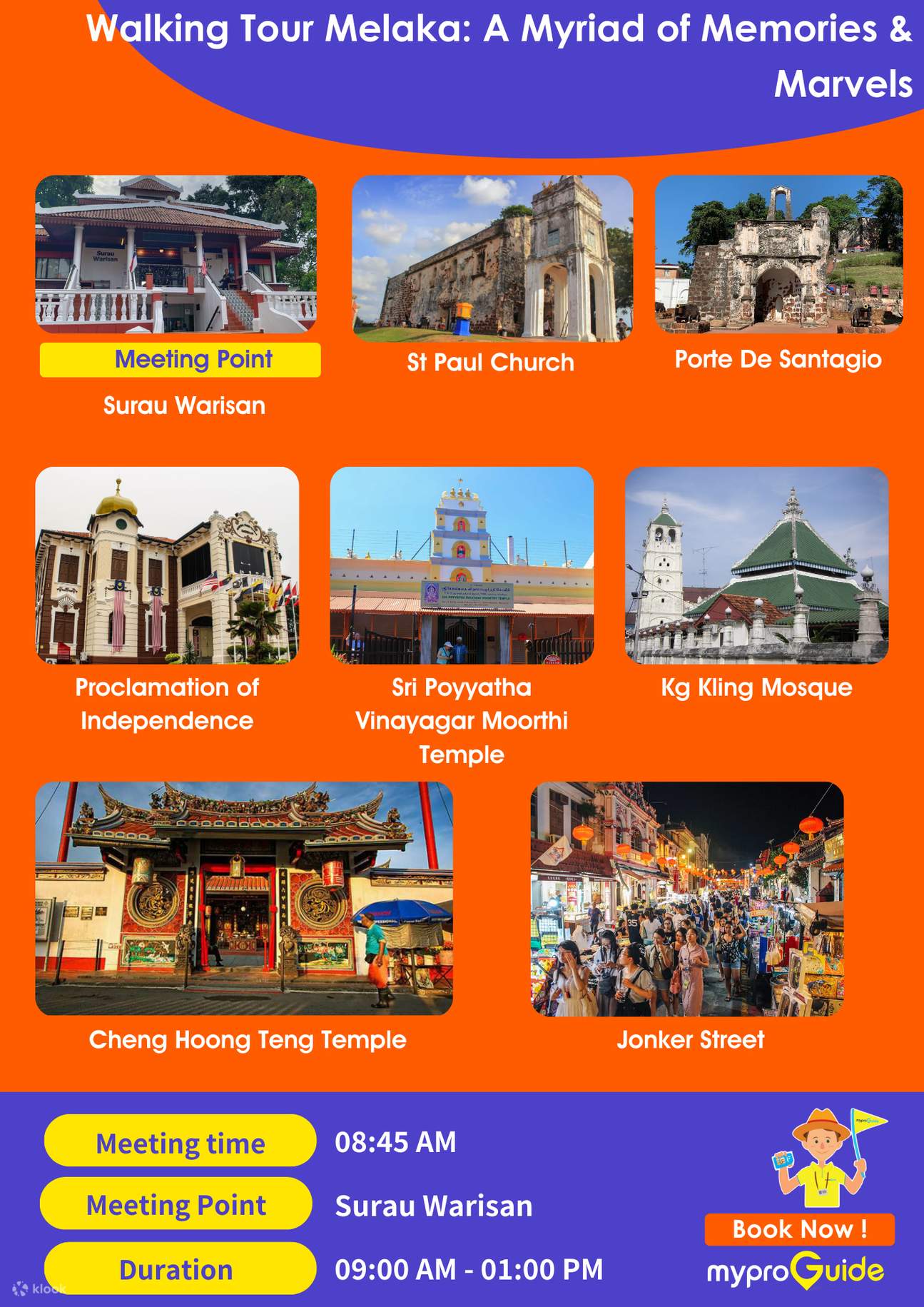 Melaka Walking Tour: A Myriad of Memories & Marvels - Klook Malaysia