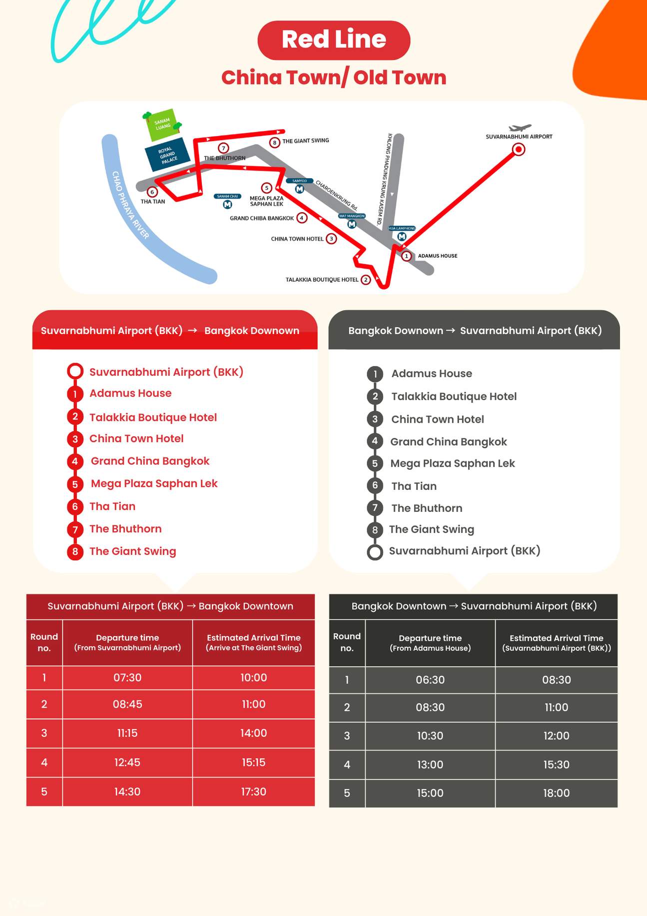 Airport Bus between Airport and Bangkok City Elephant Airport Express ...
