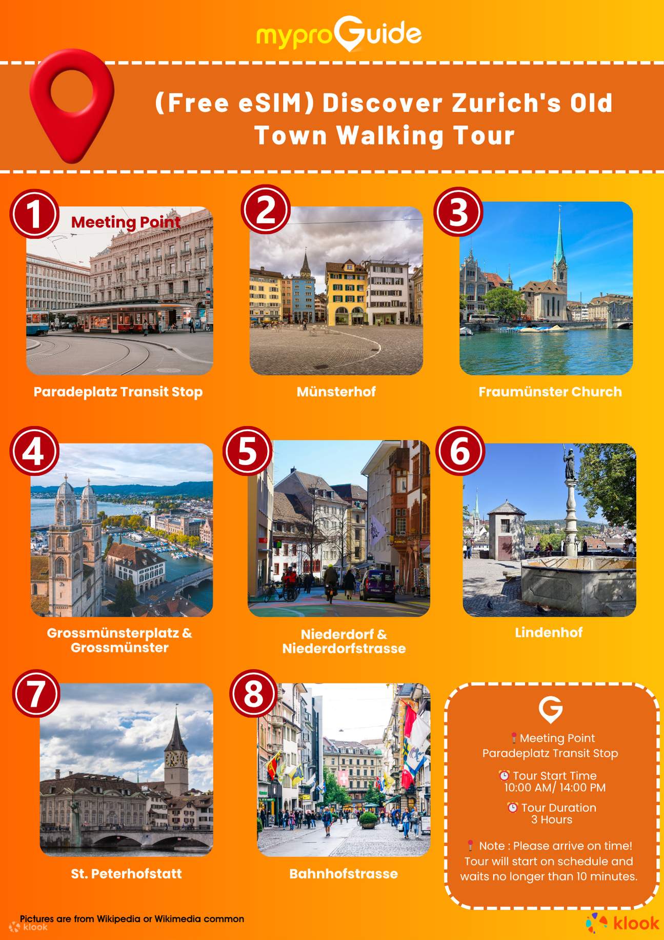 Explore Zurich's Old Town and Beyond on a Fascinating Walking Tour - Klook
