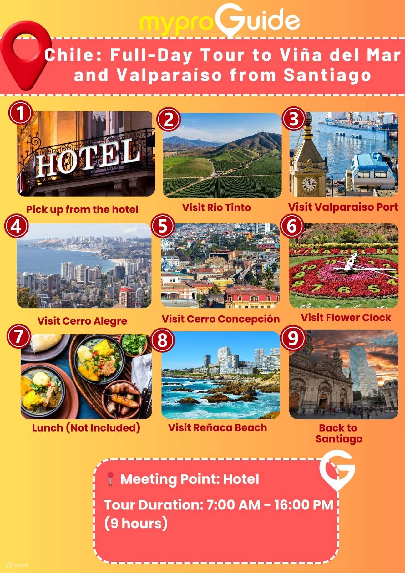 Vina del Mar and Vaparaiso Day Tour from Santiago - Klook Singapore