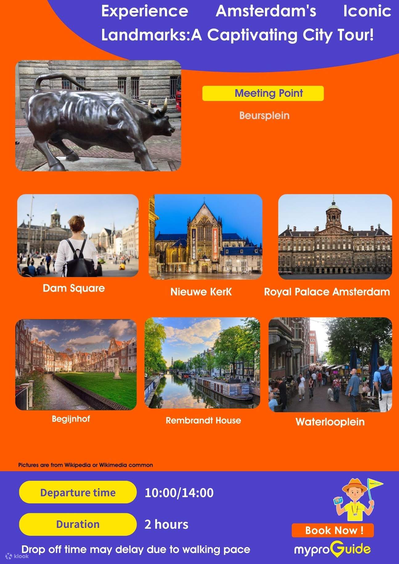 Experience Amsterdam's Iconic Landmarks with a Captivating City Tour ...