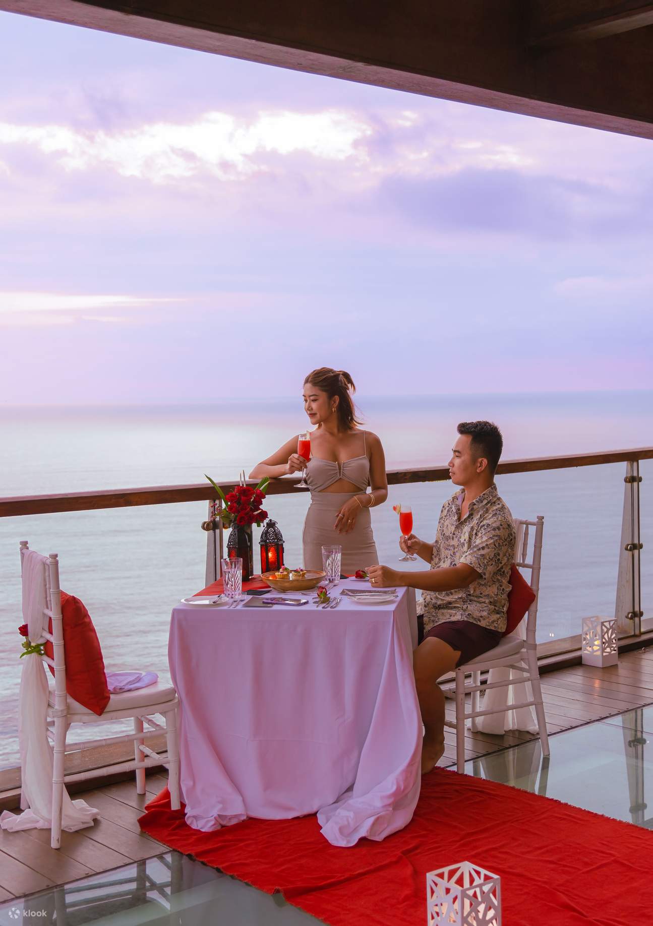 Spa and Romantic Dinner Package at Cliff Bar by The Edge Bali - Klook