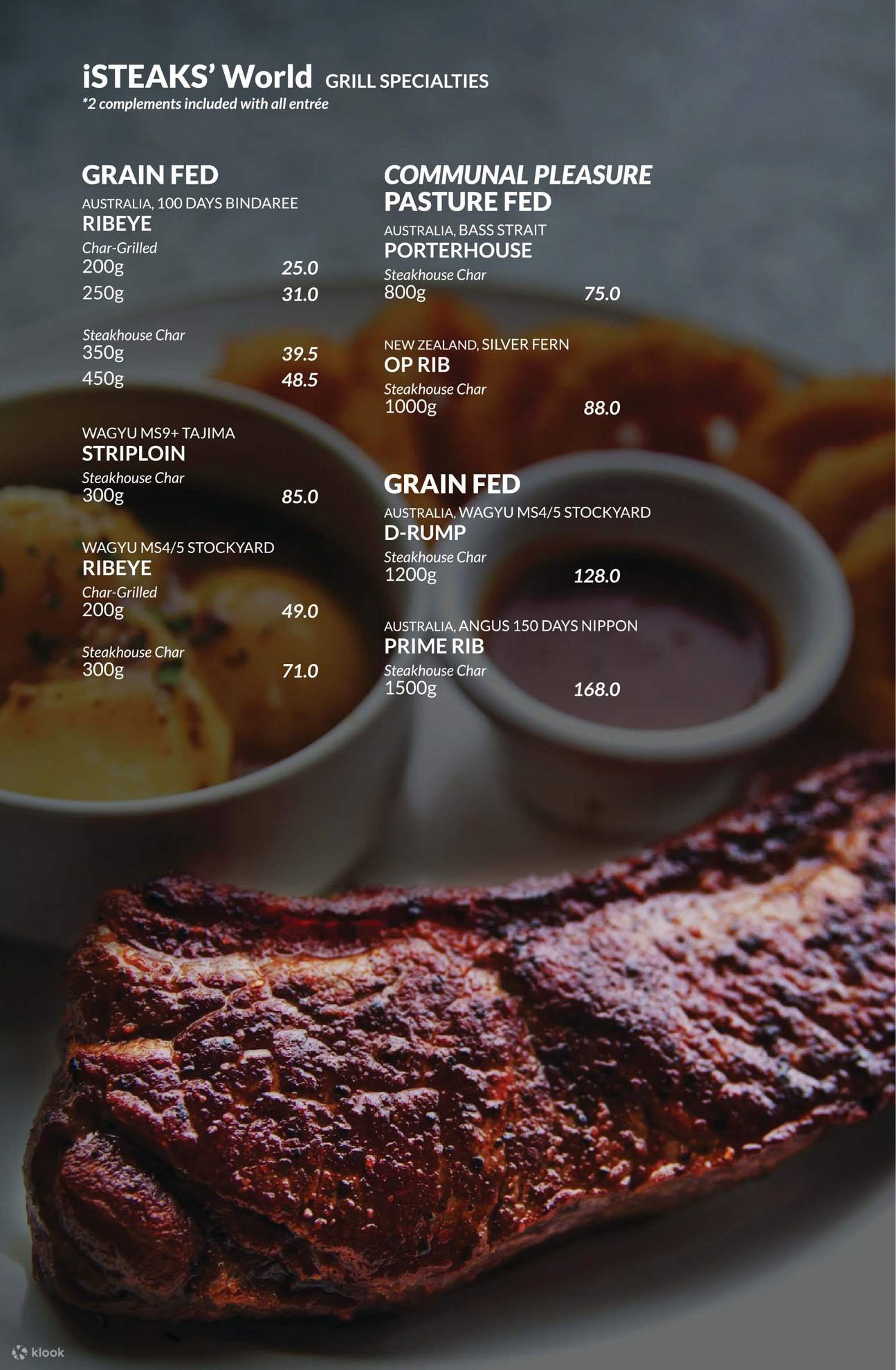 [Online Reservation] iSTEAKS in Promenade - Klook