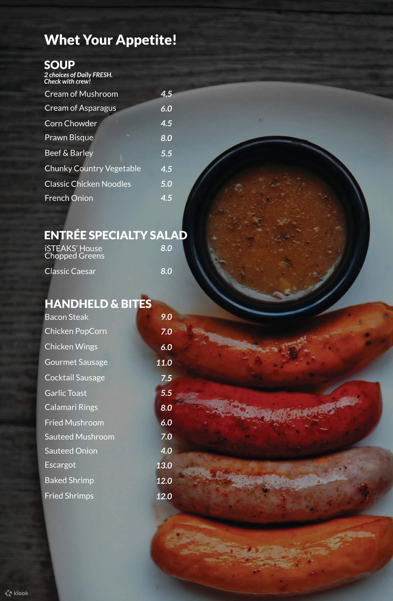 [Online Reservation] iSTEAKS in Promenade - Klook