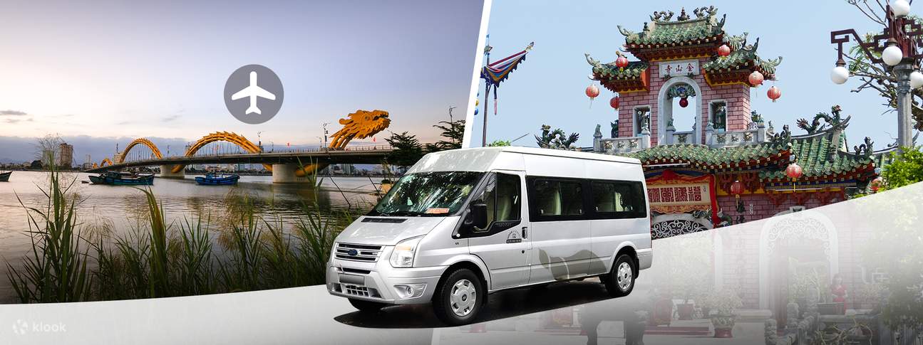 Transportasi Bersama dengan Shuttle Bus dari Da Nang Airport ke Da Nang ...