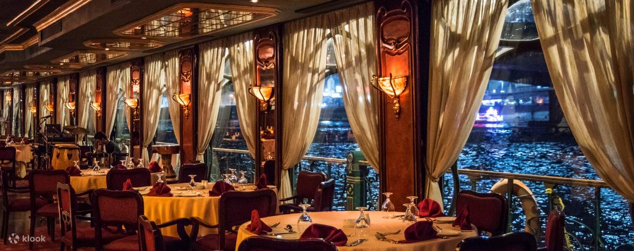 5-Star Luxury Nile Maxim Dinner Cruise in Cairo - Klook