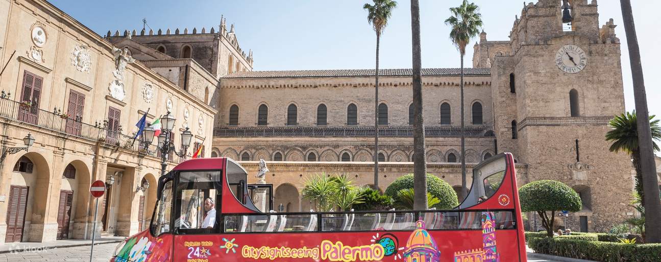 City Sightseeing Hop On Hop Off Bus Tour in Palermo - Klook Hong Kong