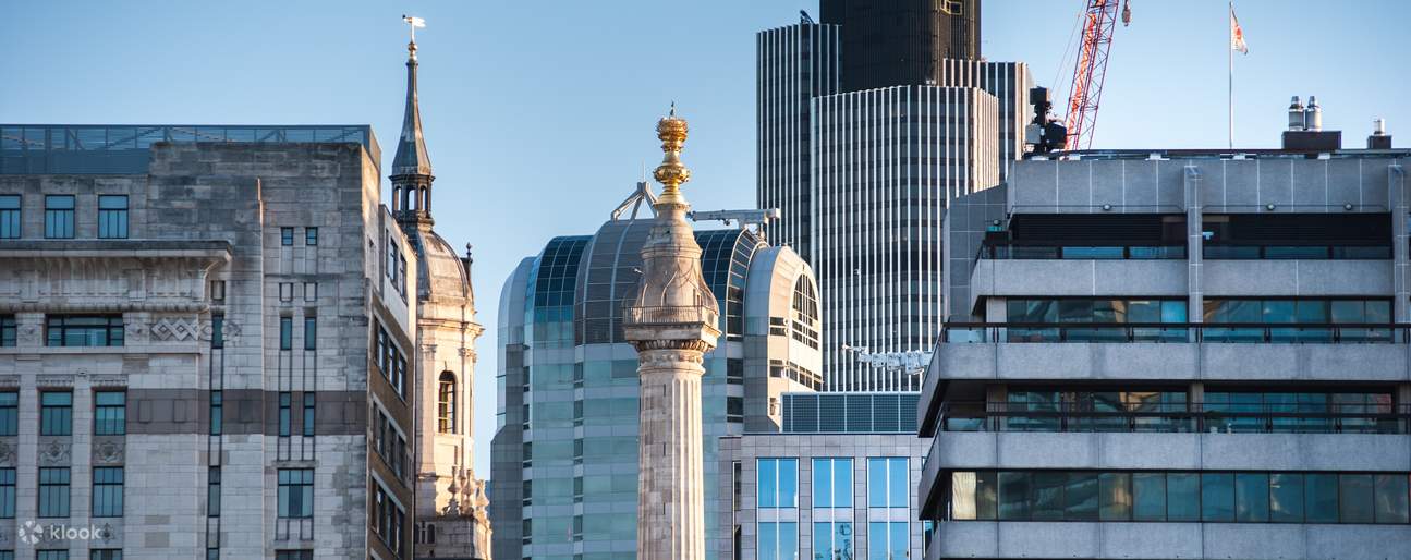 Tower Bridge and The Monument to the Great Fire of London Combo Ticket ...