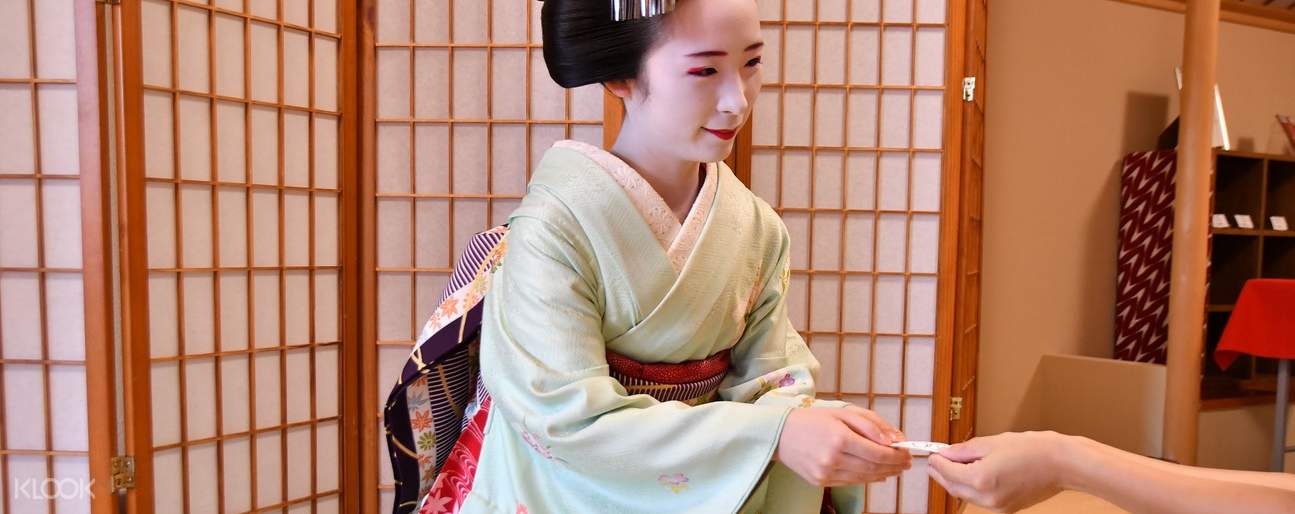 Tea Ceremony, Dance Lesson and Game with Japanese Maiko - Klook United ...