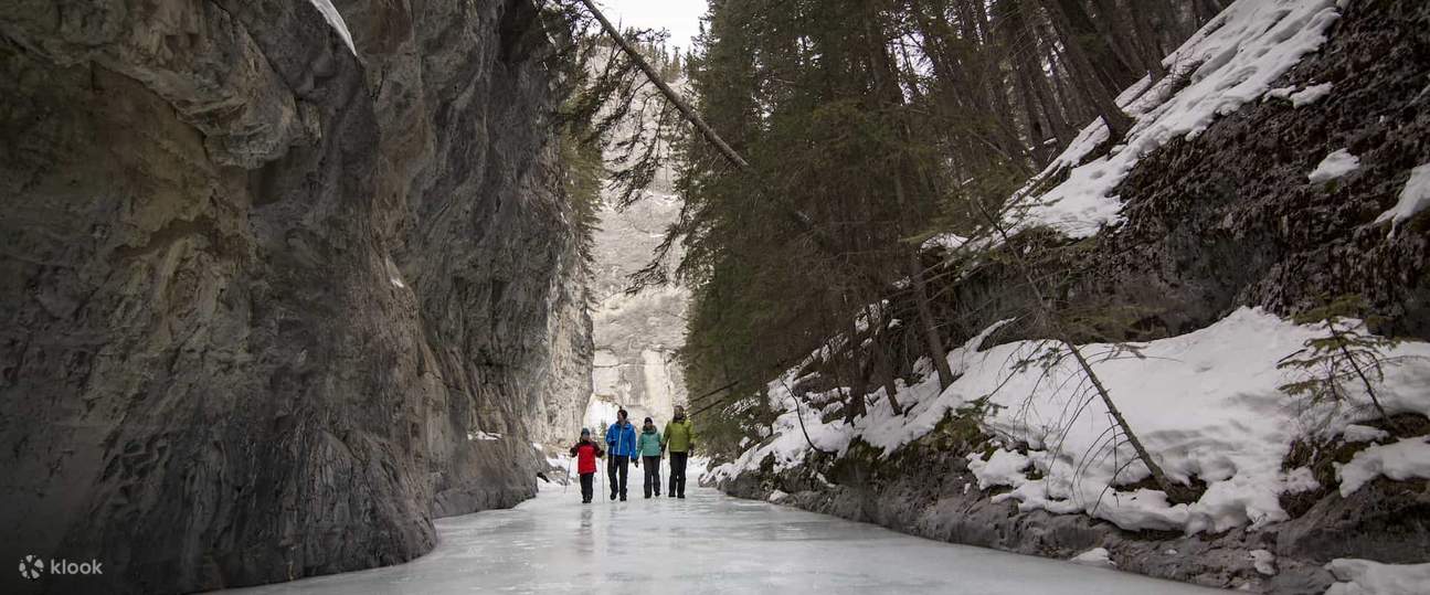 Grassi Lake & Grotto Canyon Icewalk Day tour - Klook Canada