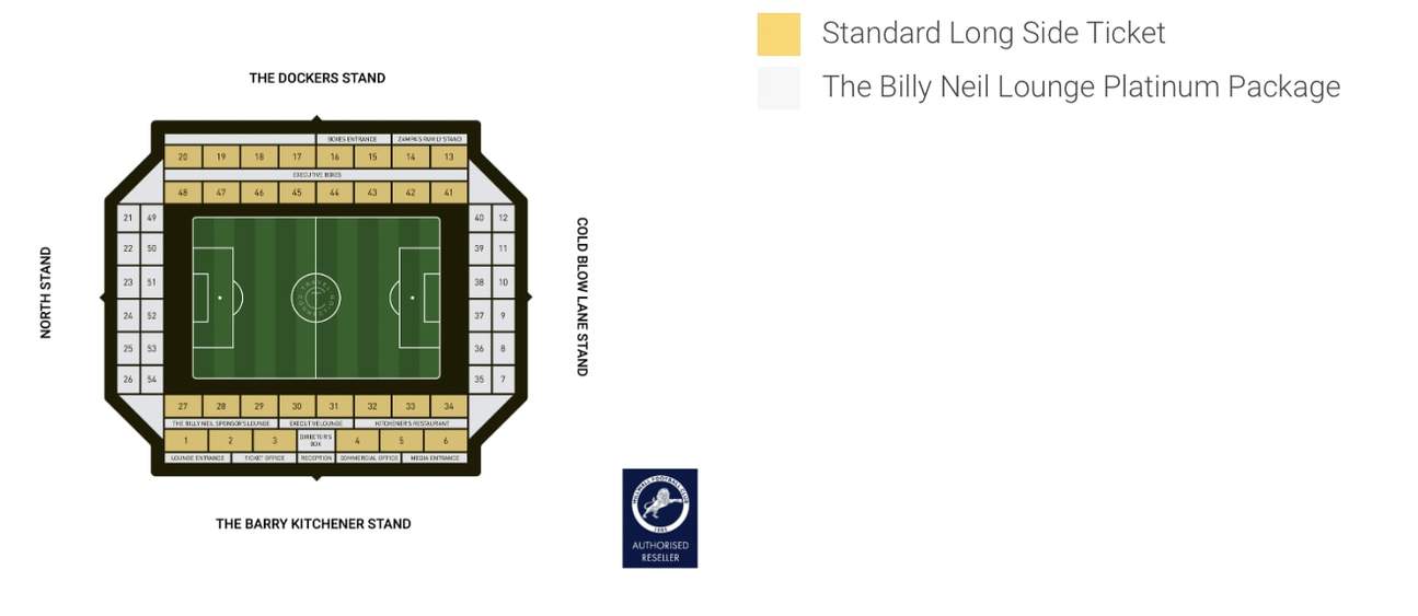 Millwall F.C. Football Match Ticket at The Den - Klook