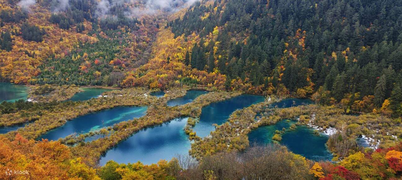 2-Day Jiuzhaigou & Huanglong High-Speed Rail Tour from Chengdu, Sichuan ...