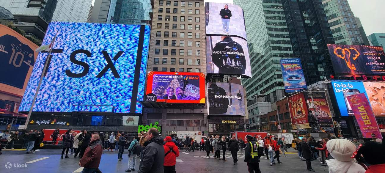 See Yourself on a Times Square Billboard for 24 Hours in New York - Klook