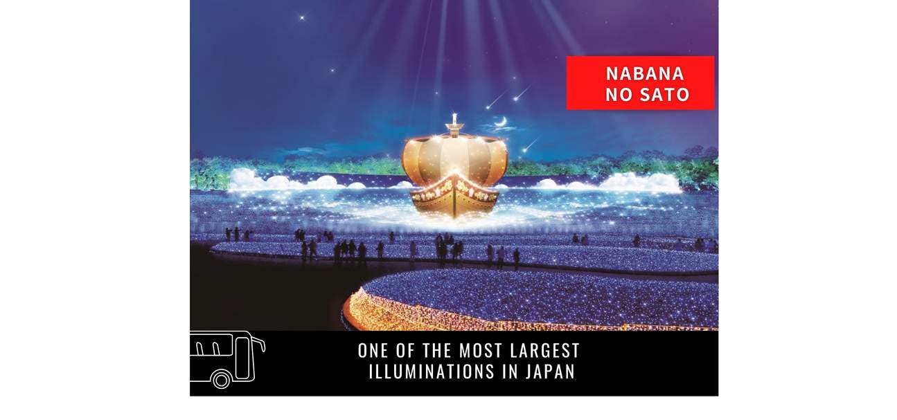 Aqua Ignis and Nabana no Sato Bus Tour with All-you-can-eat Strawberry Picking from Osaka - Klook