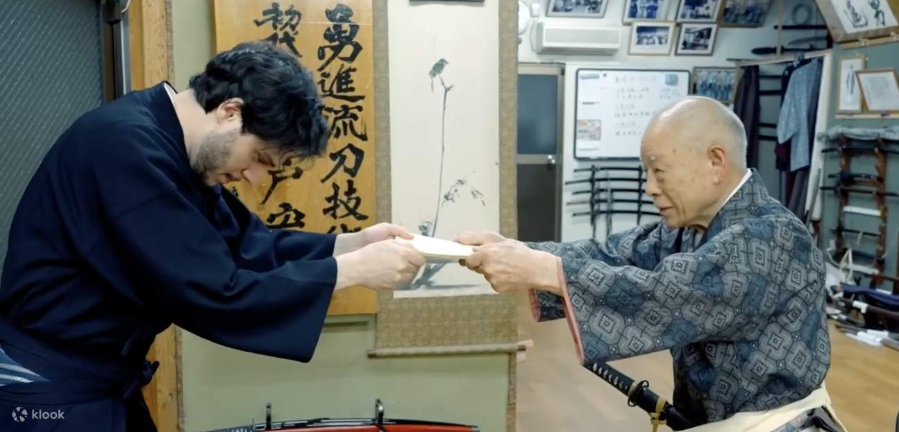 SHOGUN Experience – Samurai Sword Training & Bushido in Osaka - Klook ...