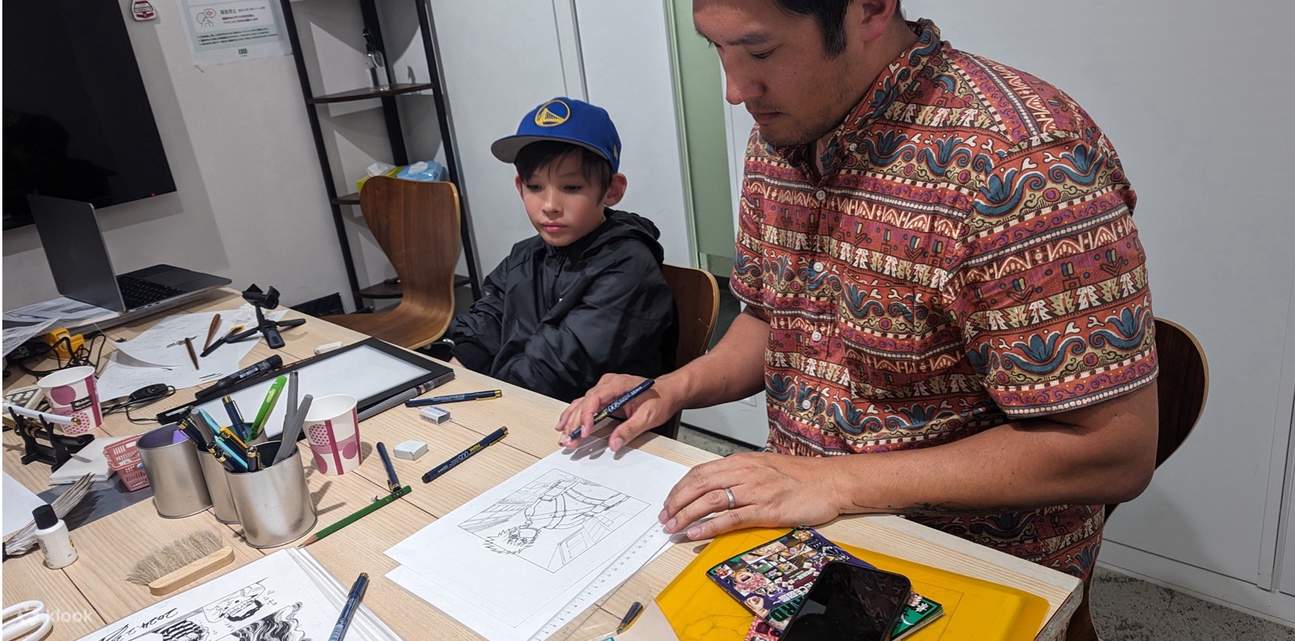 Manga drawing experience taught by active professional manga artists ...