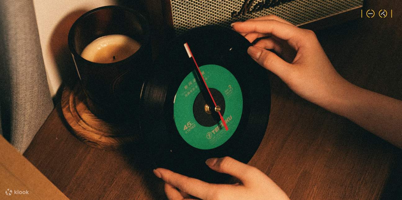 Second-hand vinyl disc upgrading timepiece workshop - Klook