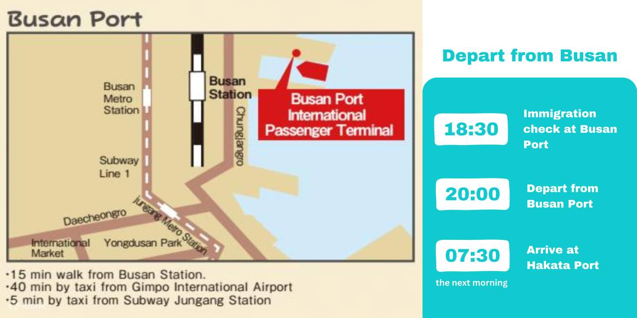Busan - Fukuoka Ferry by New Camellia Line - Klook Singapore