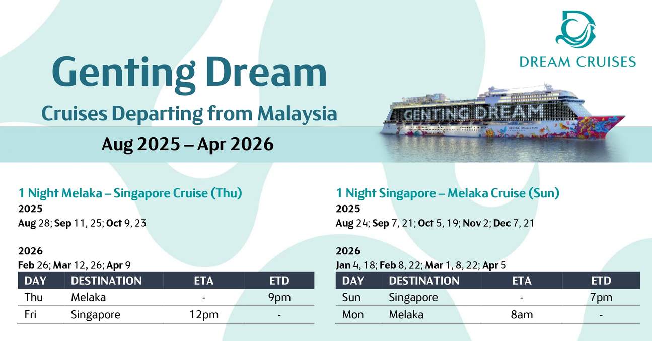 1-Way Genting Dream Cruises by Dream Cruises - Klook Singapore