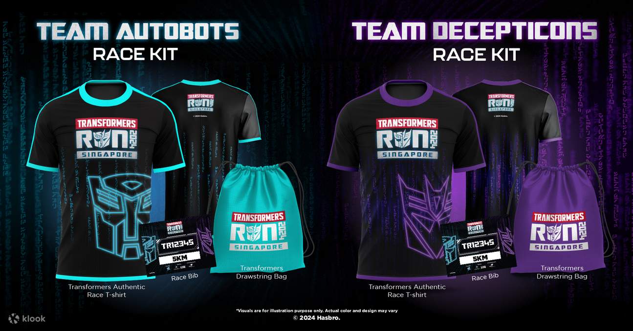Transformer Run 2024 - Klook Singapore
