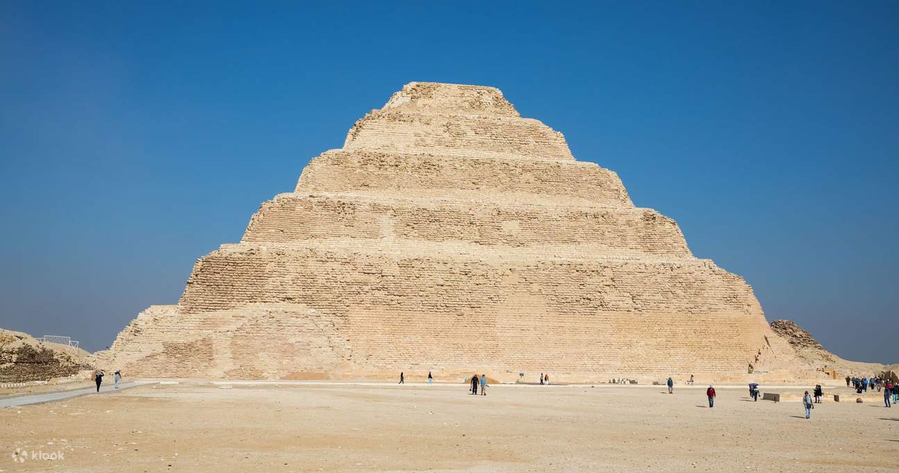 Day Tour to Giza Pyramids, Memphis City, and Saqqara Pyramid - Klook ...