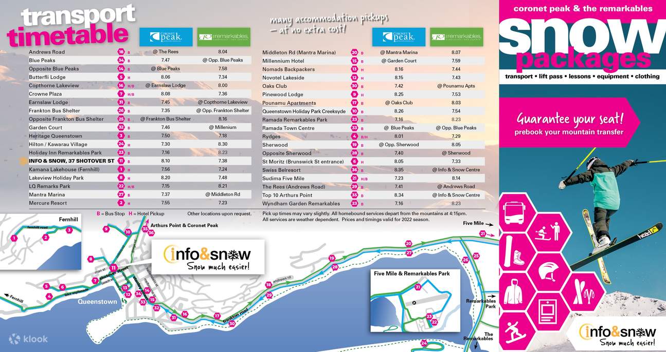The Remarkables Ski Pass & Transport Packages - Klook Singapore