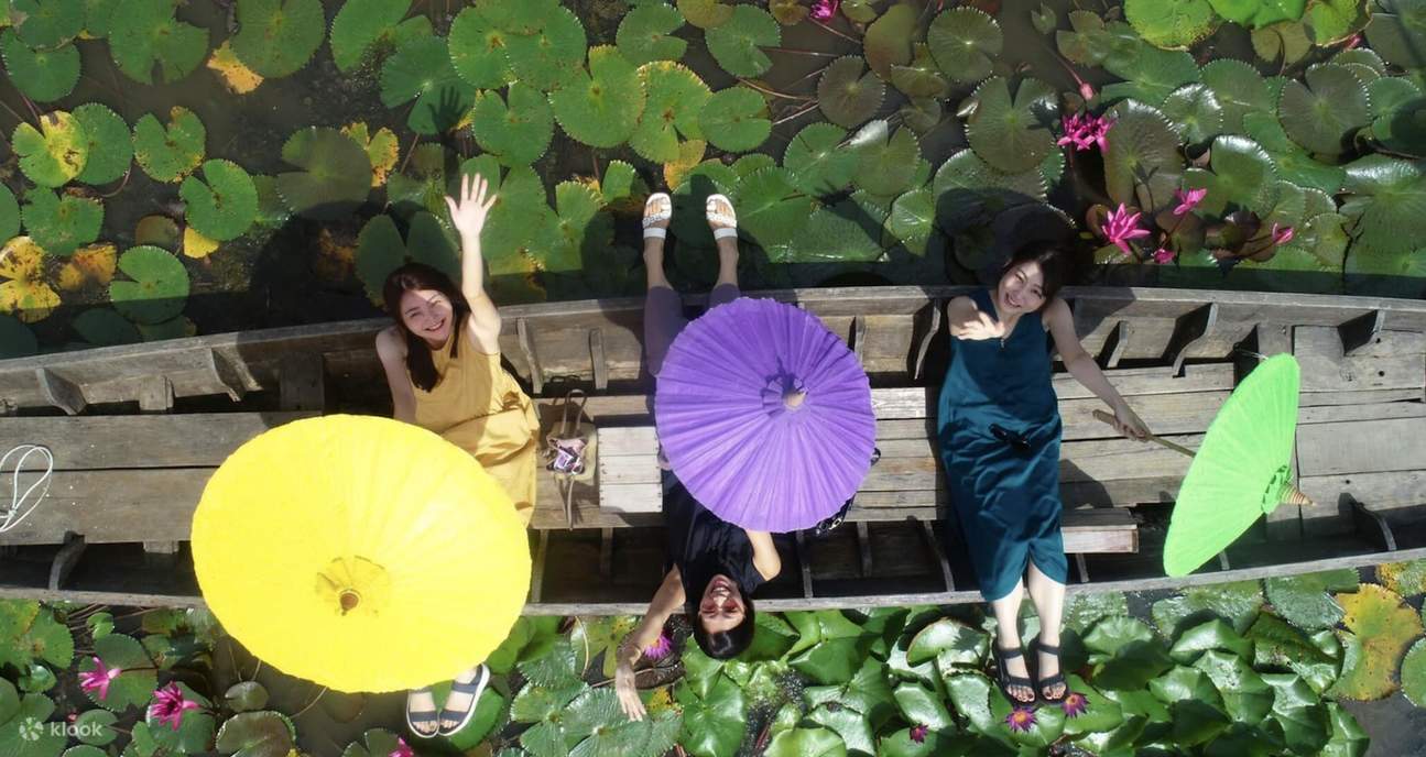 Nakhon Pathom Day Tour: Red Lotus Pond, Bubble in the Forest by AK - Klook