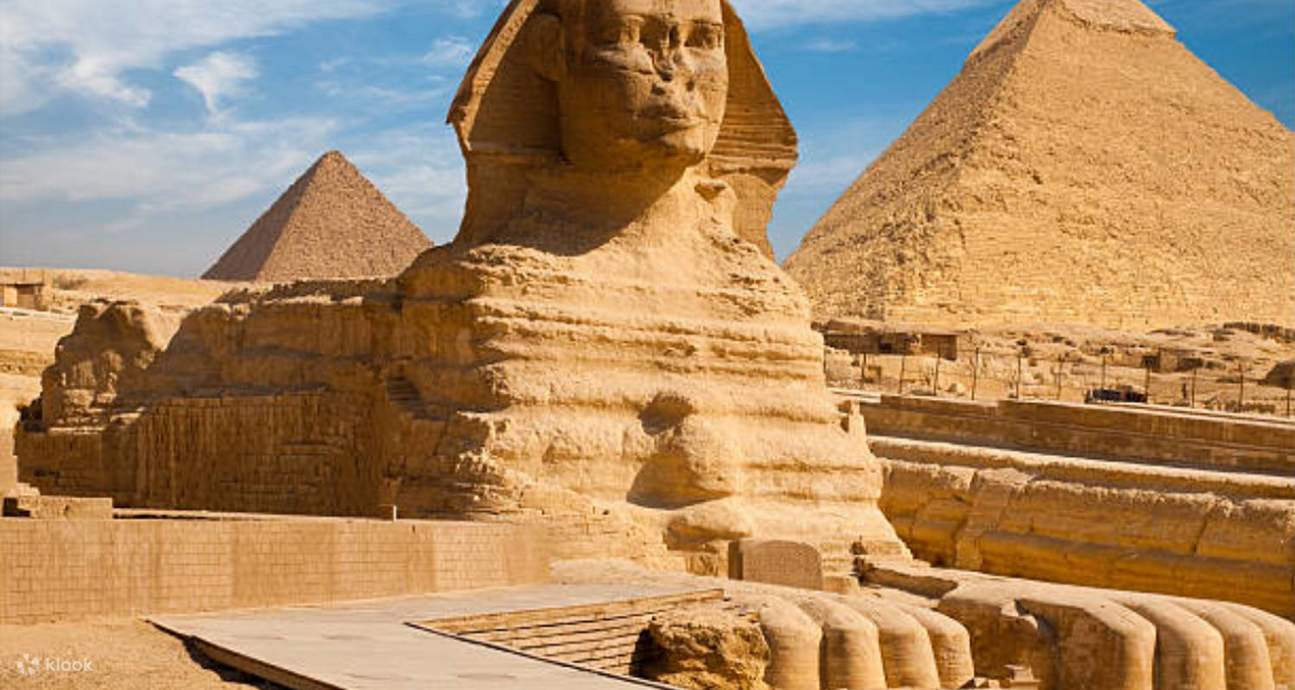 Exploring Giza Pyramids, the Sphinx and the Treasures of Cairo - Klook ...