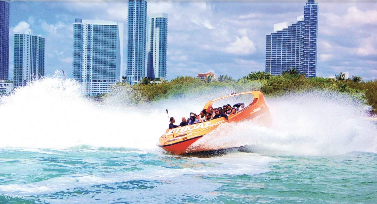 Take the Jet Boat Miami with a Go Miami pass - Klook United Kingdom