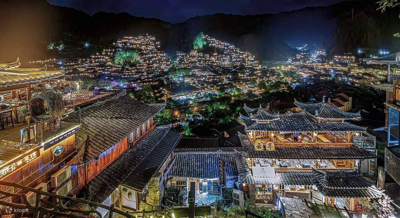 Guizhou Xijiang Qianhu Miao Village & Miao Village Night View 1-Day ...