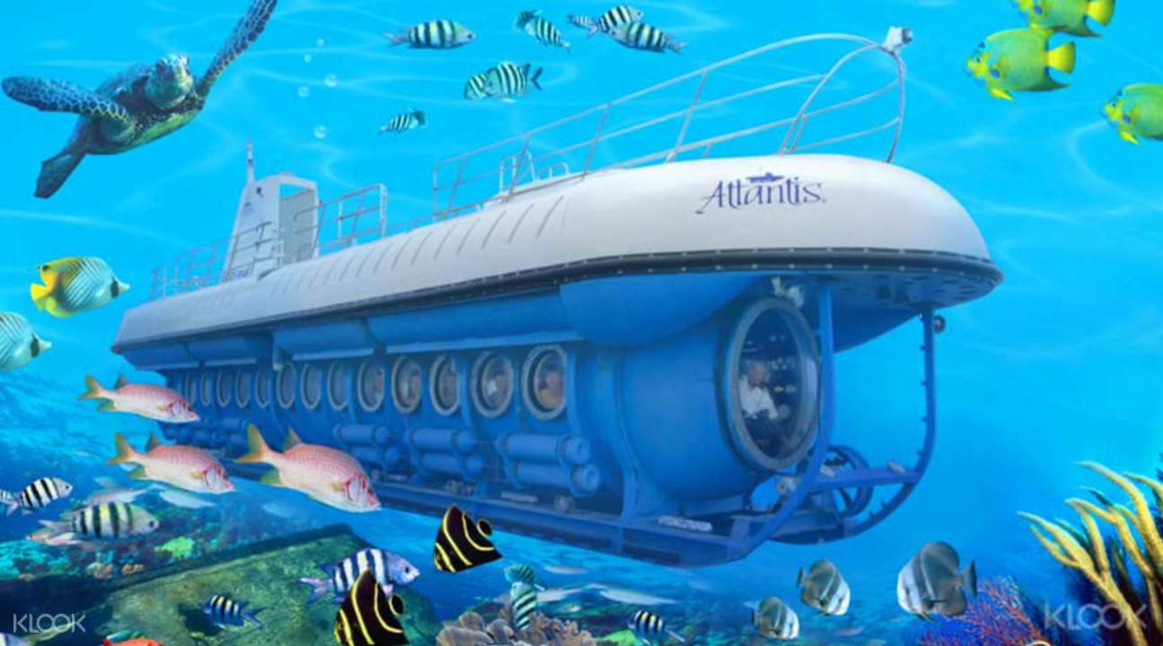 [SALE] Exclusive Underwater Submarine Experience in Mauritius - Ticket KD