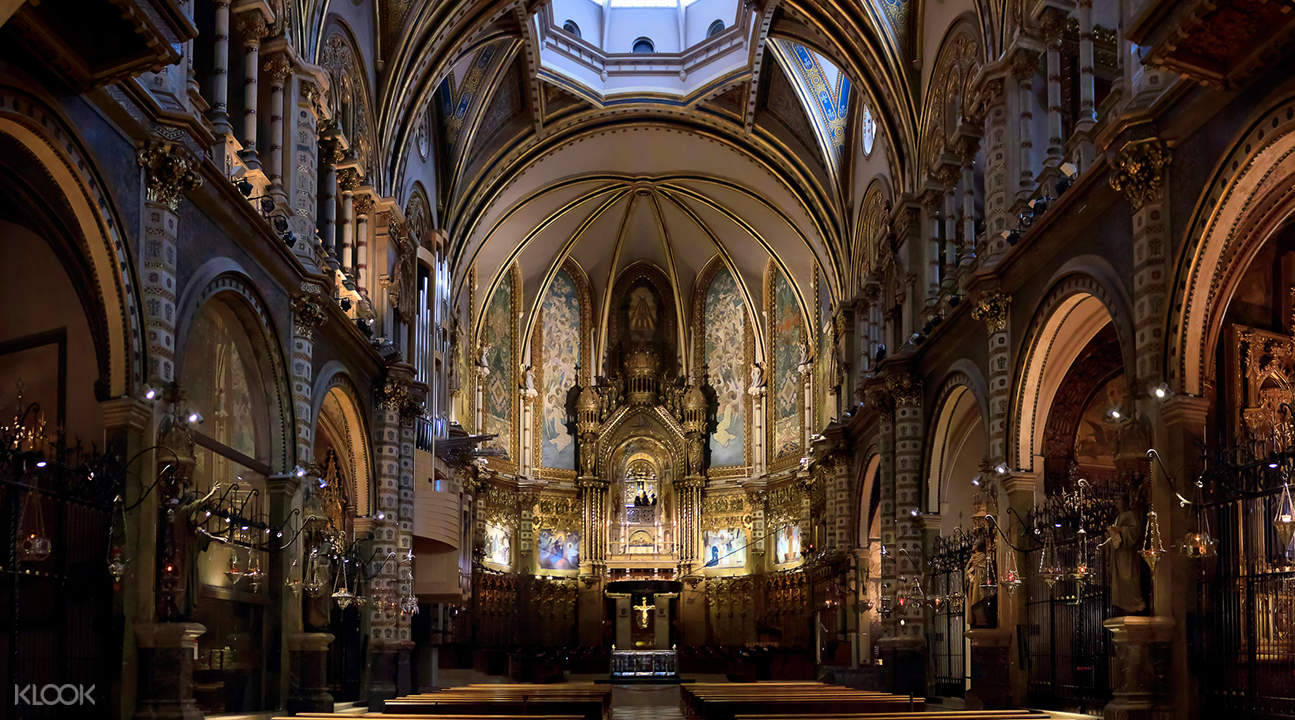 Inside Montserrat Barcelona Spain