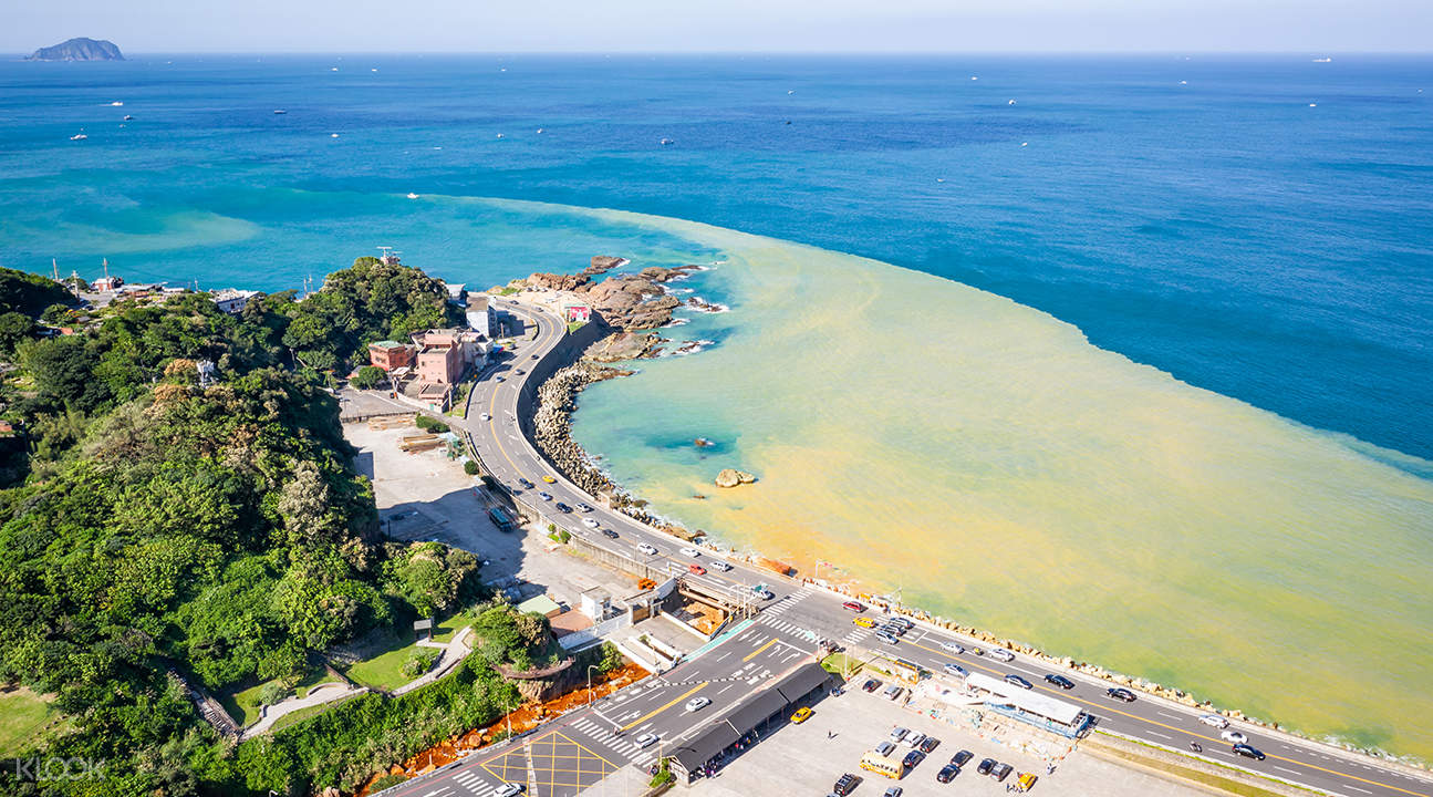 共乘游览 台北周边一日游(野柳地质公园 And 阴阳海 And 黄金瀑布 And 九份老街 And 猴硐 And 十分老街) Klook客路 中国