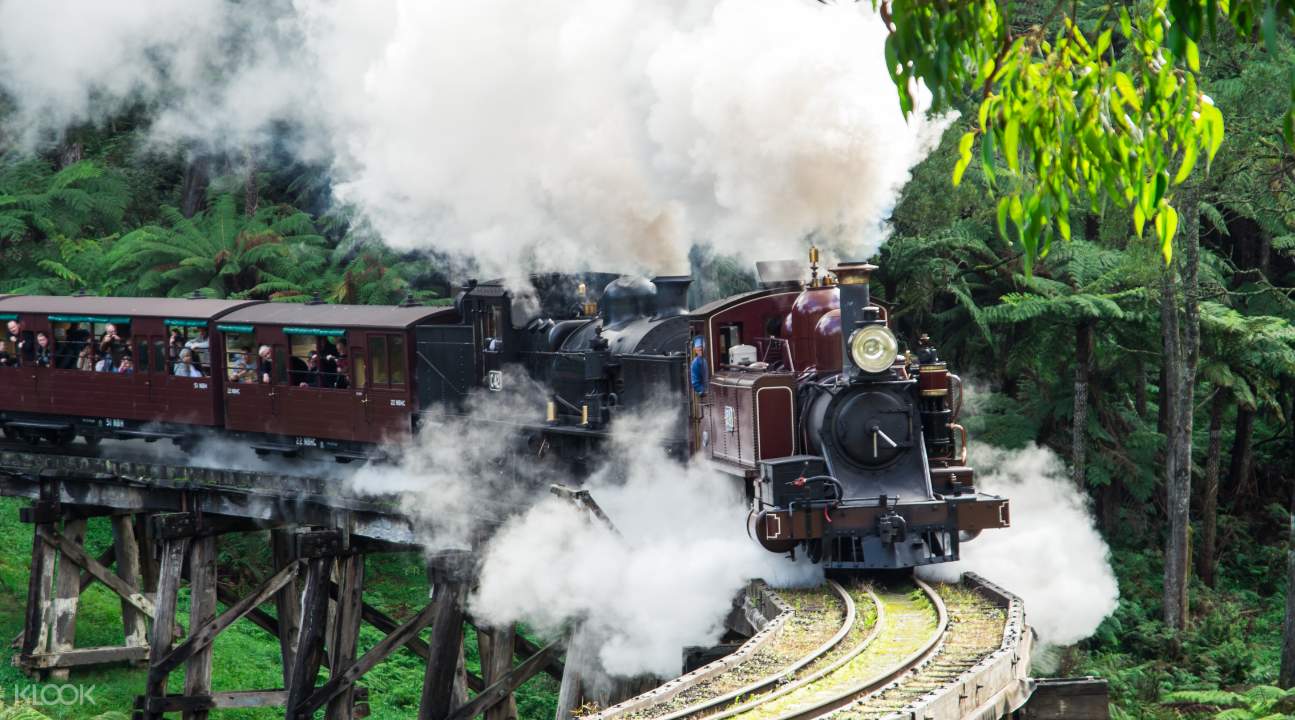 [SALE] Puffing Billy Steam Train & Yarra Valley Wine Adventure - Ticket KD