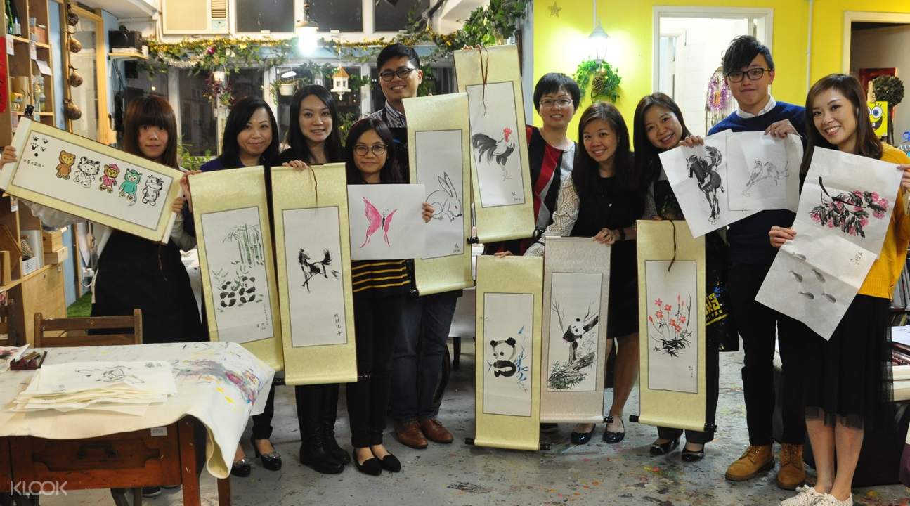 [SALE] Explore Traditional Chinese Painting Art Workshop - Ticket KD