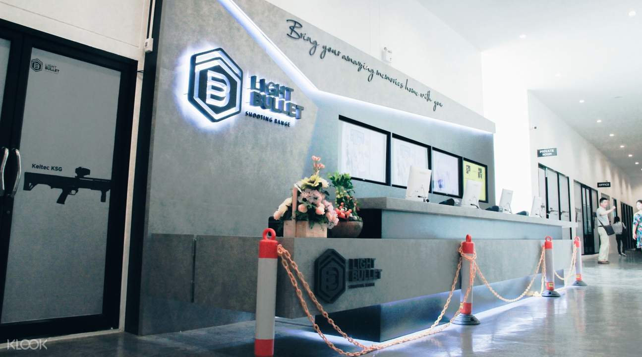 Light Bullet Shooting Range Experience in Pattaya, Thailand