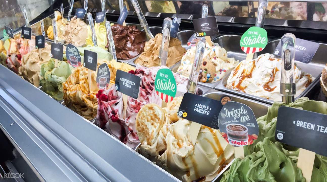 [SALE] Gelatissimo in Sentosa, Singapore Flyer and Orchard - Ticket KD