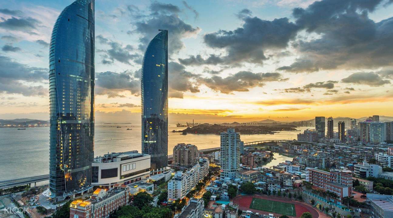 Shimao Straits Tower Sightseeing Hall Ticket, Xiamen