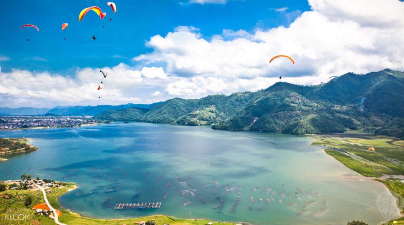 [SALE] Experience Paragliding in Pokhara - Ticket KD