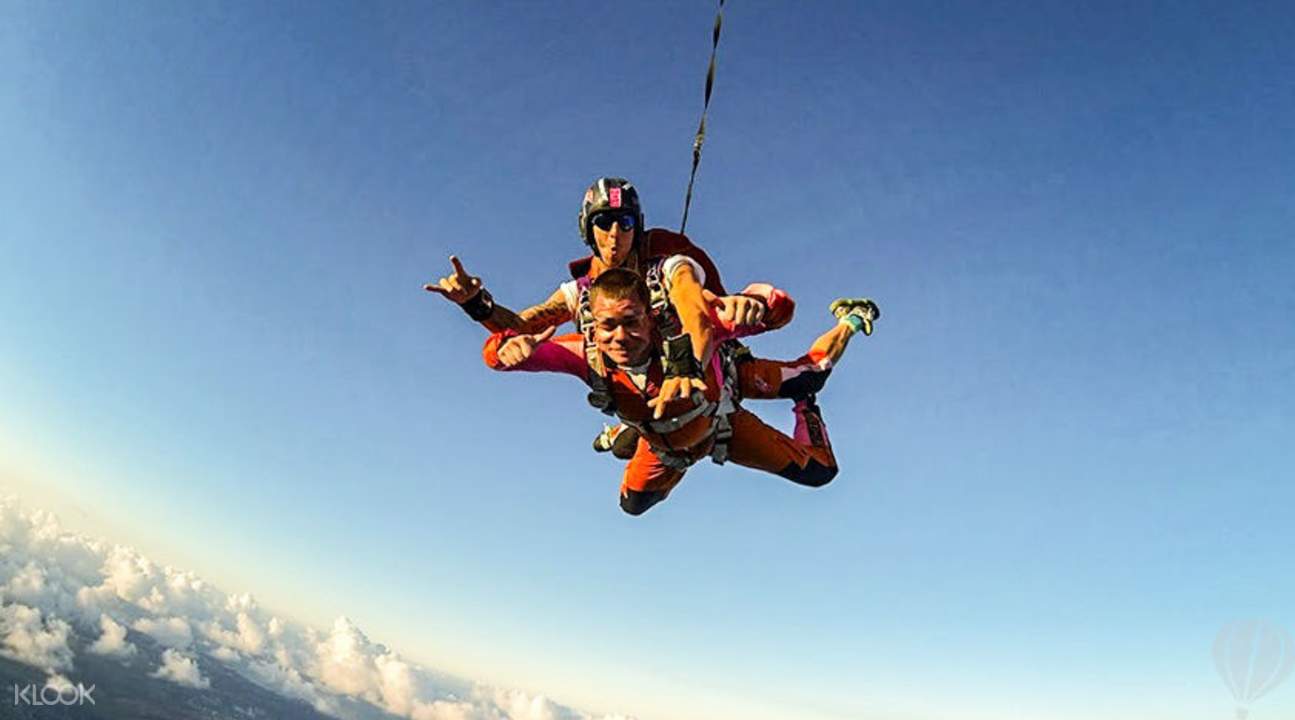 [SALE] Experience Skydiving in Mauritius - Ticket KD