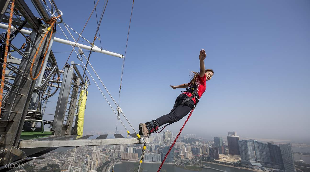 Macau Tower AJ Hackett Bungy Jump Tickets - Online Booking | Klook