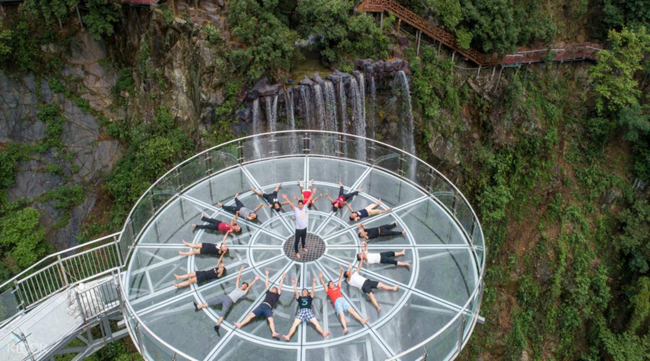 Gulongxia Canyon Glass Bridge Ticket in Qingyuan - Klook Singapore
