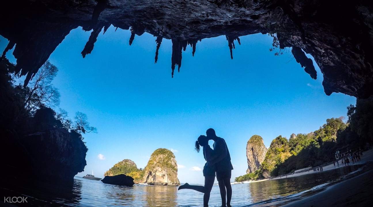 Krabi 4 Islands Day Tour by Speedboat or Longtail Boat